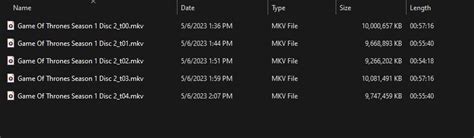 Identify Episodes R Makemkv