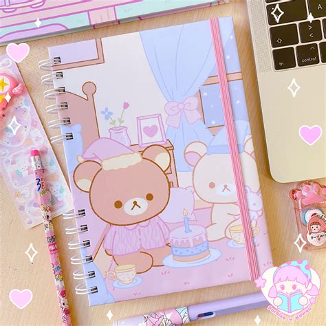 Personalizado Libreta Con Tu Mascota Paraiso Kawaii