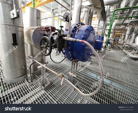 Control Valve Turbine Bypass Control Valve Stock Photo 1341113450 Shutterstock