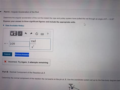 Solved A FIxed AXIS Learning Goal To Apply The Equations Of Chegg Com