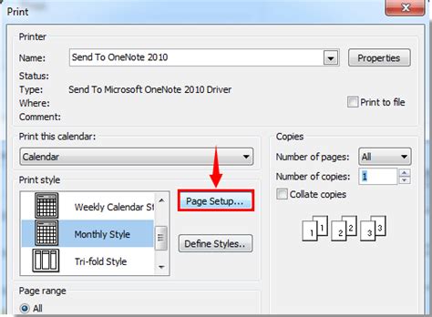 How To Print Outlook Calendar Name In Header