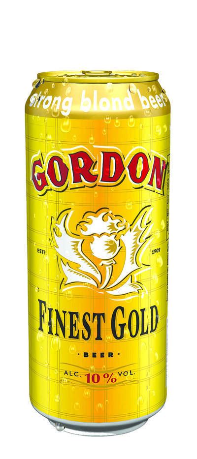 Gordon Finest Gold Boîte 50 Cl Biere