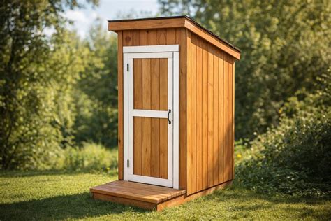 Wooden Outhouse Plans Diy Outdoor Toilet Plans Pdf Download Etsy