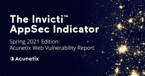 Most Common Security Vulnerabilities Acunetix Web Application Vulnerability Report Acunetix