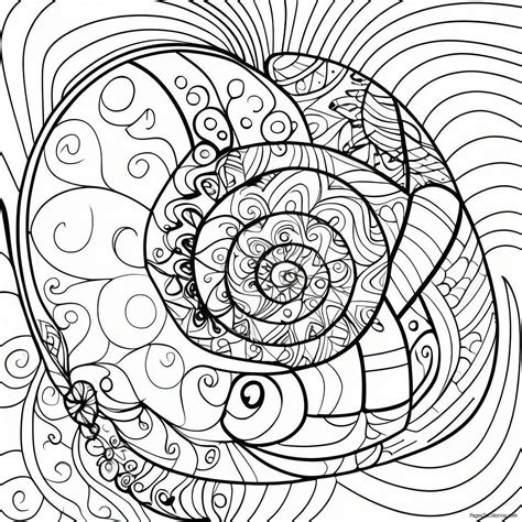 Colorful Fibonacci Sequence Coloring Page