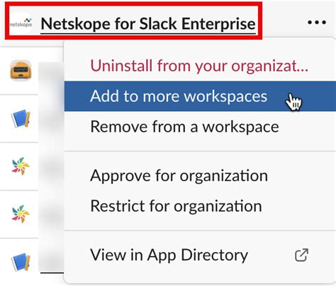 Configure Slack Enterprise For The Next Generation Api Data Protection Netskope Knowledge Portal