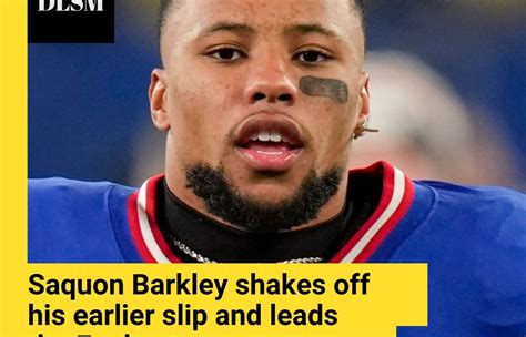 Saquon Barkley Leads Eagles To Thrilling Victory After Slip