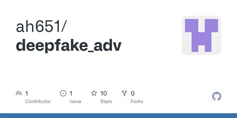Github Ah Deepfake Adv