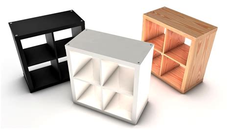 Ikea Kallax Shelf Unit 3d Model