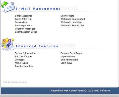 Create New Email Account Via DirectAdmin Web Temple Blog