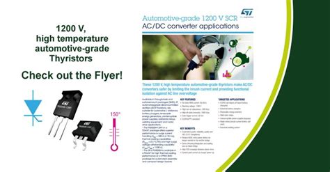 Stmicroelectronics On Linkedin Tn3050h 12gy Tr Automotive Thyristor