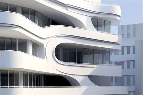 Premium Photo Architecture Project Design