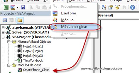 VBA Los Módulos de Clase en Excel Class Modules parte I EXCEL FORO Un blog de Excel