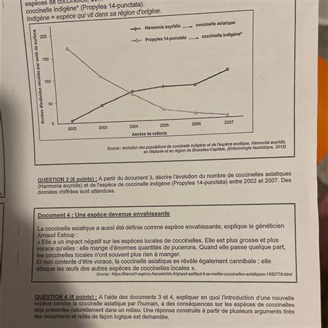Besoin Daide Pour Qst 3 Et 4 Au Plus Vite Merci Nosdevoirsfr