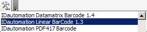 Generating Barcodes With The ActiveX Control In Microsoft Excel