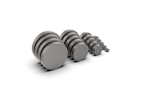 Stl File Spur Gear Set ⚙️ 3mf And Step ・3d Printing Model To Download・cults