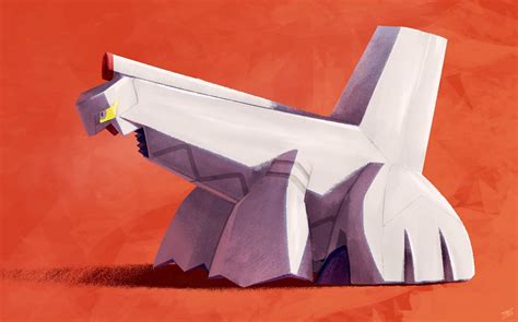 Ewokakukaede Duraludon Nintendo Pokemon Highres All Fours Colored Sclera From Side Full