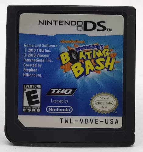 Spongebobs Boating Bash Ds Nintendo R G Gallery
