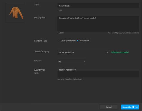Publishing To Marketplace Documentation Roblox Creator Hub