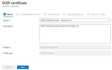 Enrolling Device Machine And User Certificates In Microsoft Intune