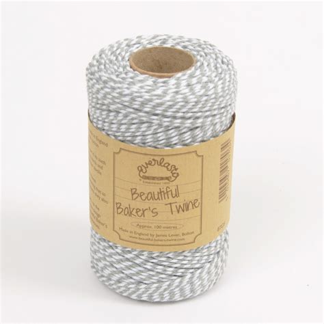 Bakers Twine Silver Craft Twinery