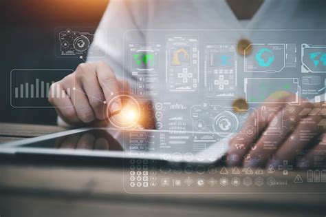 Premium Photo Document Management Concept People Using Computer To Document Management Concept