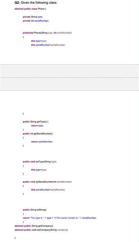 Solved Q1 Implement The Following Uml Diagram Electronic