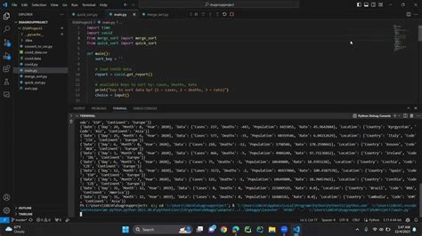 Dsa Project 3 Quick Sort Youtube