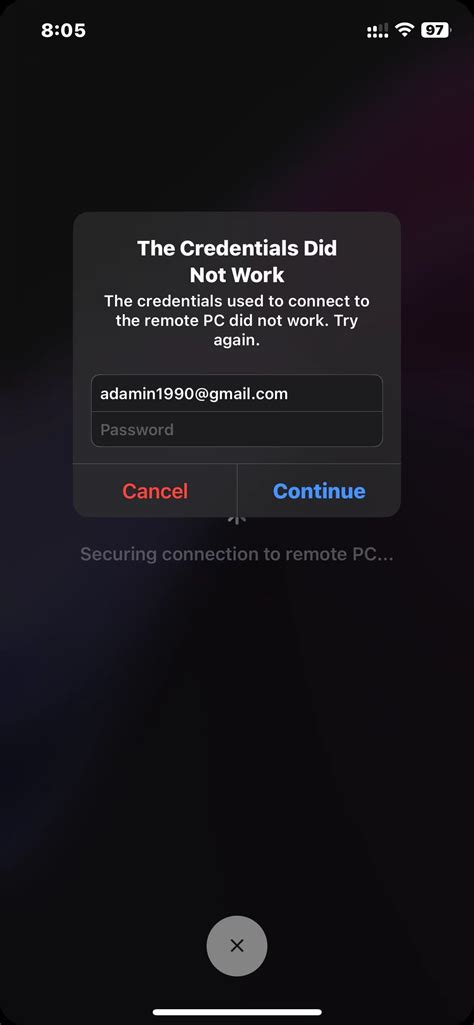 Windows App For Ios Can‘t Connect Remote Desktop Microsoft Community Hub
