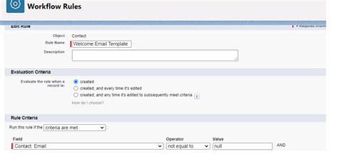 Workflow Rule In Salesforce Actions And Benefits Quantoknack