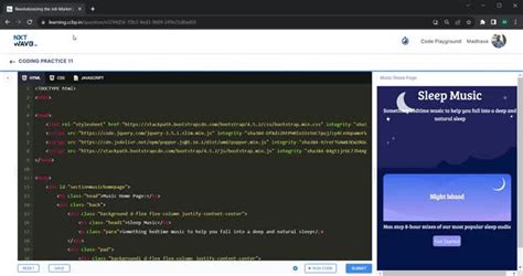 Madhava Manjula On Linkedin Html Css Nxtwaveccbp