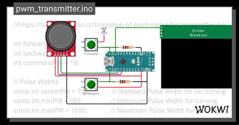 Creation Of Pwm Signal For Transmitter Based On Digital And Analog Input For An Rc Car