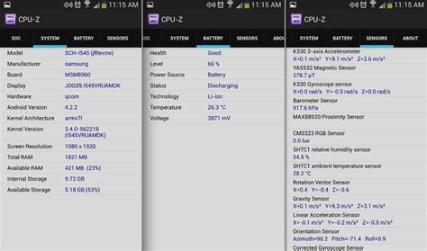 CPU Z Comes To Android After Years On The PC Android Community