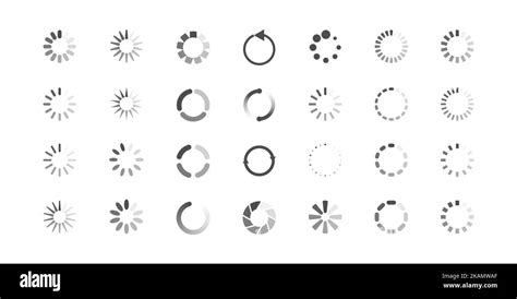 Download Sign Set Load Icons Set Load System Data Load Loading Bar