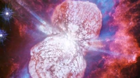 Hubble Livre De Nouvelles Images De Eta Carinae Issue De La Collision