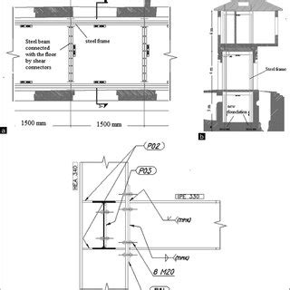 Details Of The Steel Frame Used In Strengthening The Corridor Block A