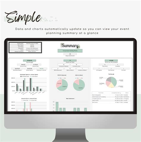 Ultimate Event Planning Template For Google Sheets Automated Event Planner Event Budget