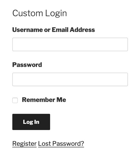 Display A Login Form Wordpress Form Builder Documentation Buddyforms