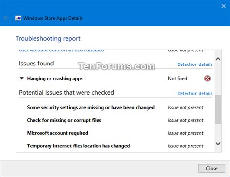 View Troubleshooting History And Details In Windows 10 Tutorials