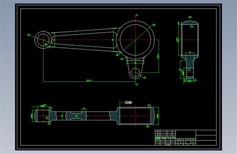 K074 三轴连杆的工艺规程及钻扩铰25孔夹具设计三孔连杆 Autocad 2004 模型图纸下载 懒石网