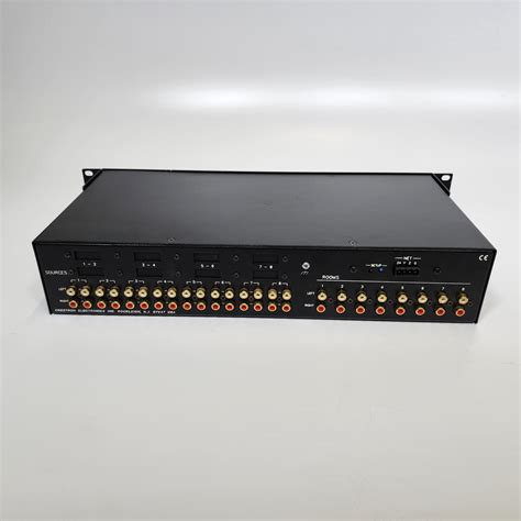 Crestron Cnx Pad8a High Performance Stereo Audio Switcher And Preamp With Rack Ears Max Marine