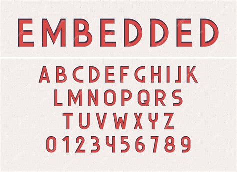 글꼴 및 Abc 문자는 타이포그래피 벡터 일러스트레이션을 인쇄합니다 복고형 글꼴 빈티지 알파벳입니다 글꼴 영어 소문자 프리미엄 벡터