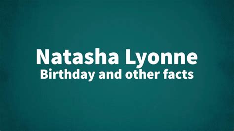 Natasha Lyonne List Of National Days