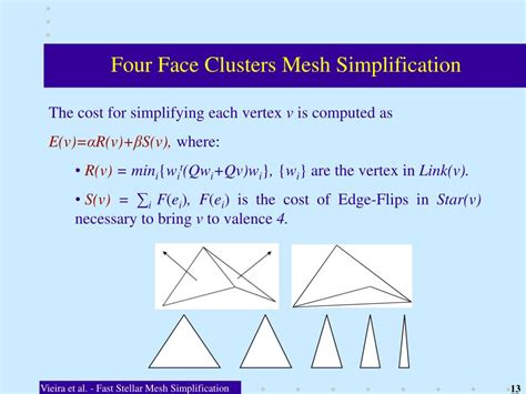 Ppt Fast Stellar Mesh Simplification Powerpoint Presentation Free Download Id3889590