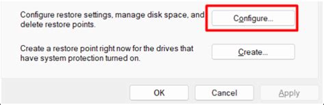 Step 4 Ensure That The Restore Settings Option Is Set To Turn On System Protection