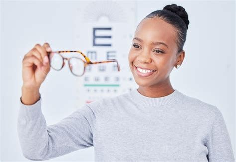 Premium Photo Eye Care Glasses Choice And Patient Black Woman Is