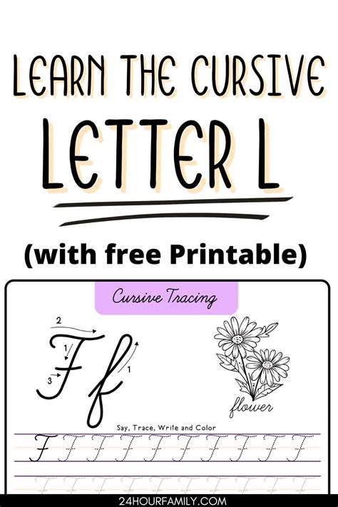 How To Write A Cursive F Free Printable 24hourfamily Com
