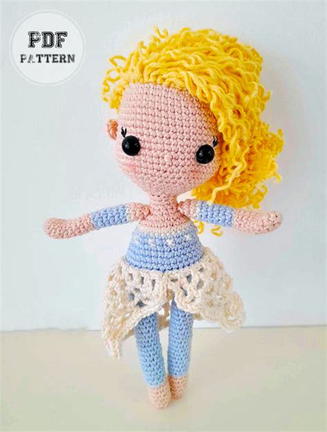Crochet Elsa Doll Amigurumi Free Pdf Pattern