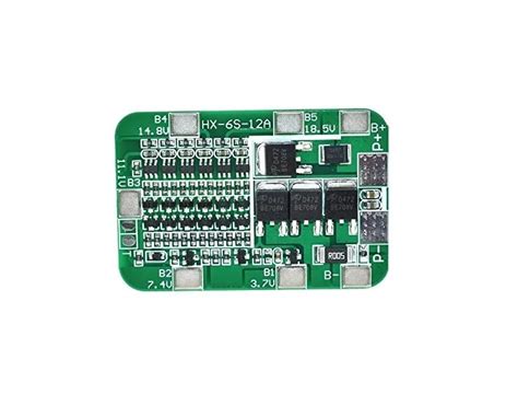 Auslese 6s 12a Lithium Ion Battery 18650 Bms Protection Board
