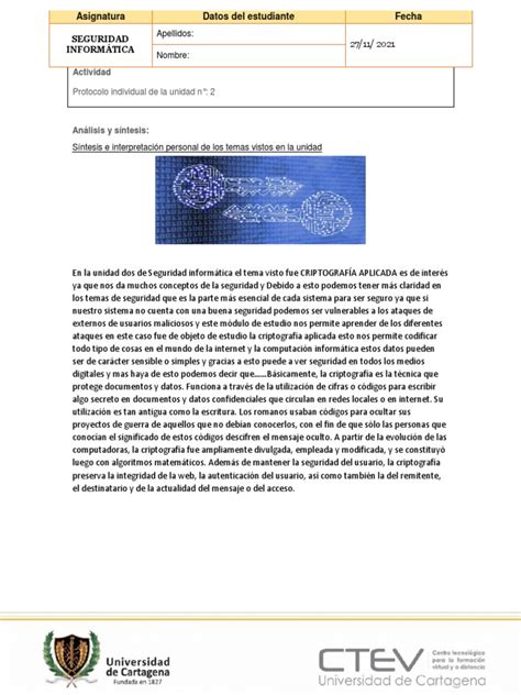 Protocolo Individual Seguridad Informatica Pdf